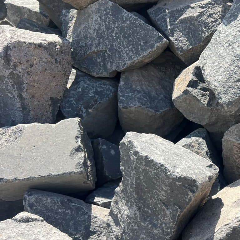 Basalt Bruchstein Mauerstein Naturstein