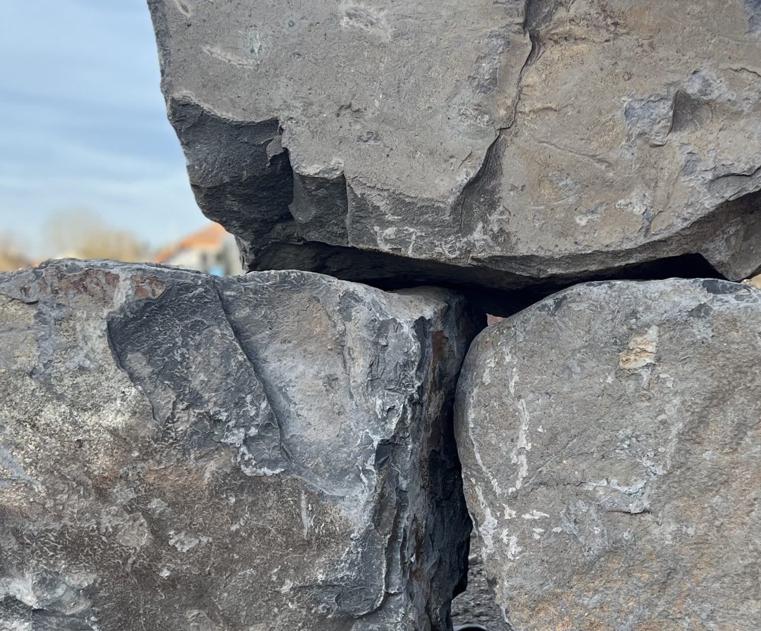 Basalt Quader Natur Bruchstein sofort lieferbar!