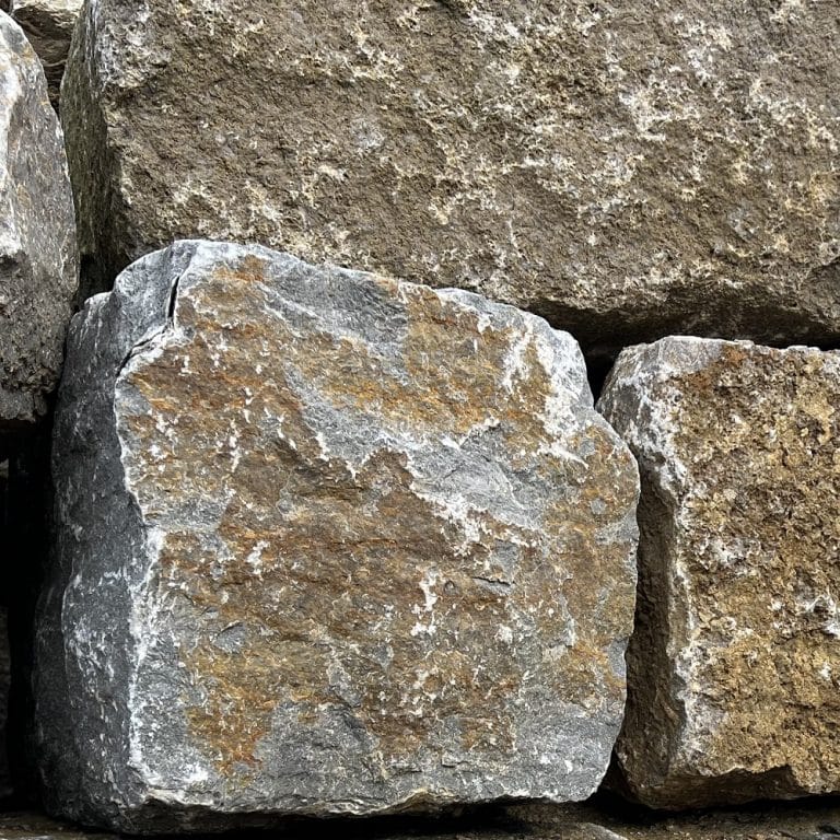 Beliebter Quaderstein Muschelkalk Garten Baustein lieferbar!