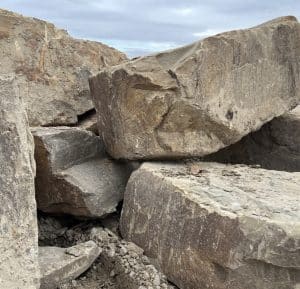 Grauwacke Bruchsteine 300 – 1000 - BollerRocks