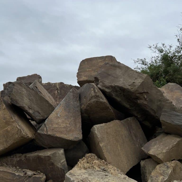 Grauwacke Bruchsteine 300 – 1000 - BollerRocks