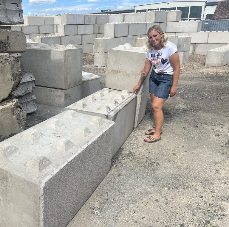 Beton Systemstein Steinblock Europaweite Lieferung!