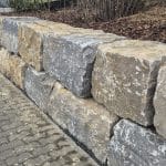 Muschelkalk Quaderstein mit geraden Kanten auf Lager
