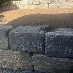 Muschelkalk Quaderstein mit geraden Kanten auf Lager