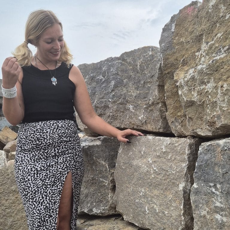 Muschelkalk Quaderstein mit geraden Kanten auf Lager