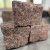 Granit Pflasterstein rot