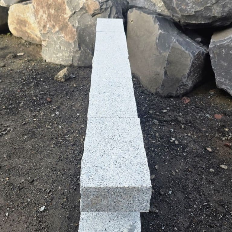 Granit Mauerstein Naturstein grau lieferbar!